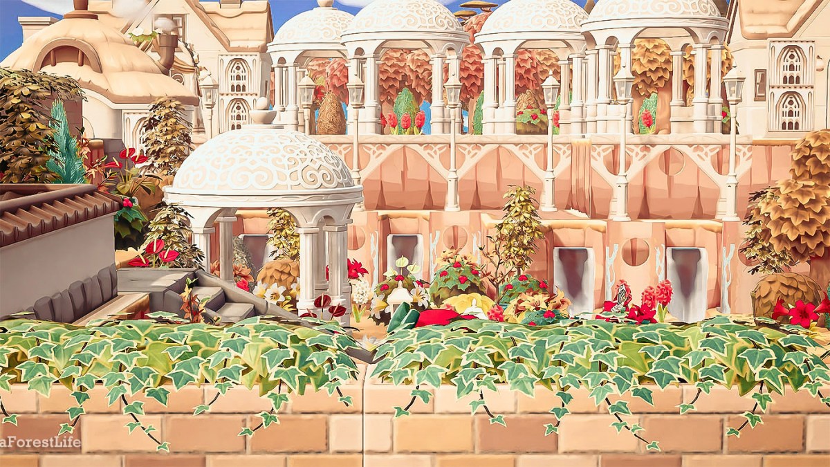 Rivendell Build in ACNH | A Forest Life